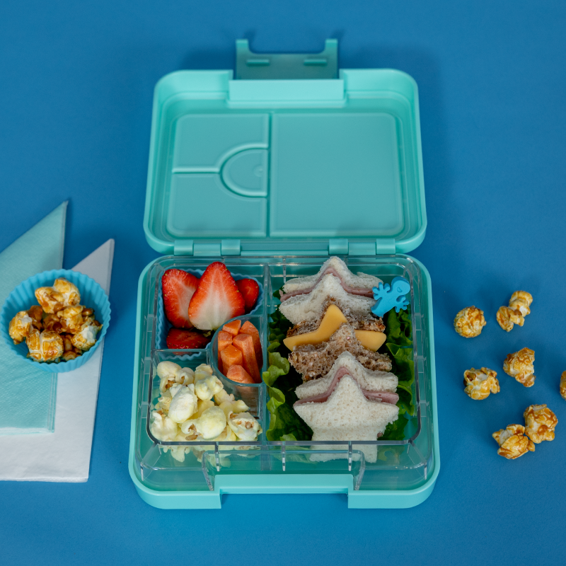 Kids Bento Box – Aqua – H&N Creative